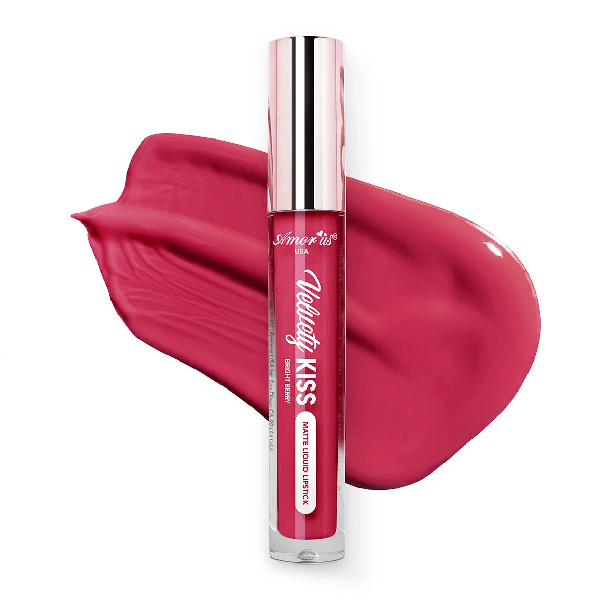 Bright Berry - Velvety Kiss Matte Liquid Lipstick | Mercanica